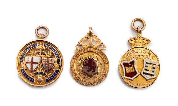 Bonhams : 1912 Charity fund medal, 1923 Hampden medal, Southern ...