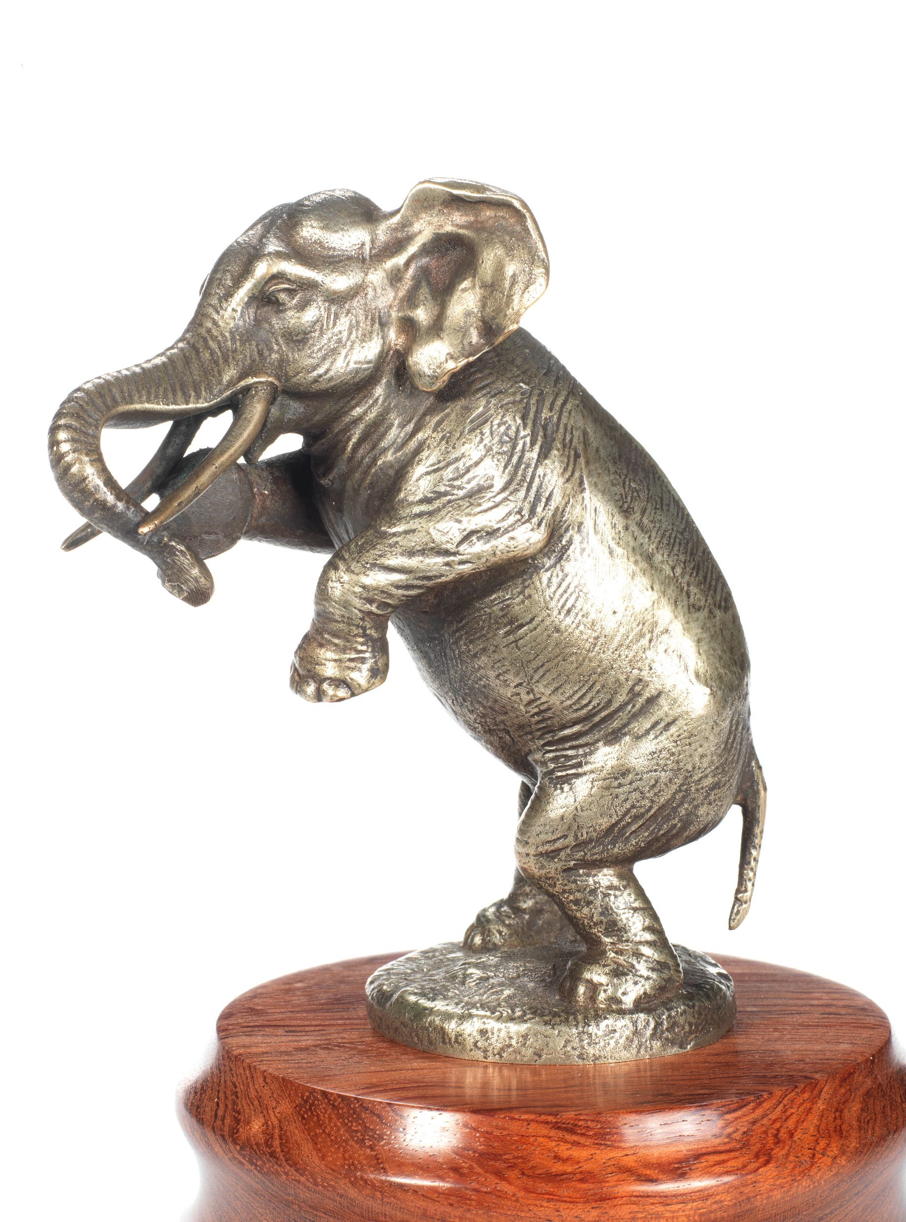 Bonhams Cars : An Elephant car mascot, by Franz Bergman, Austrian, 1920s,