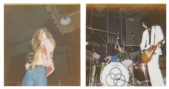 Bonhams : Led Zeppelin: Photographs of the group onstage at Aberdeen ...