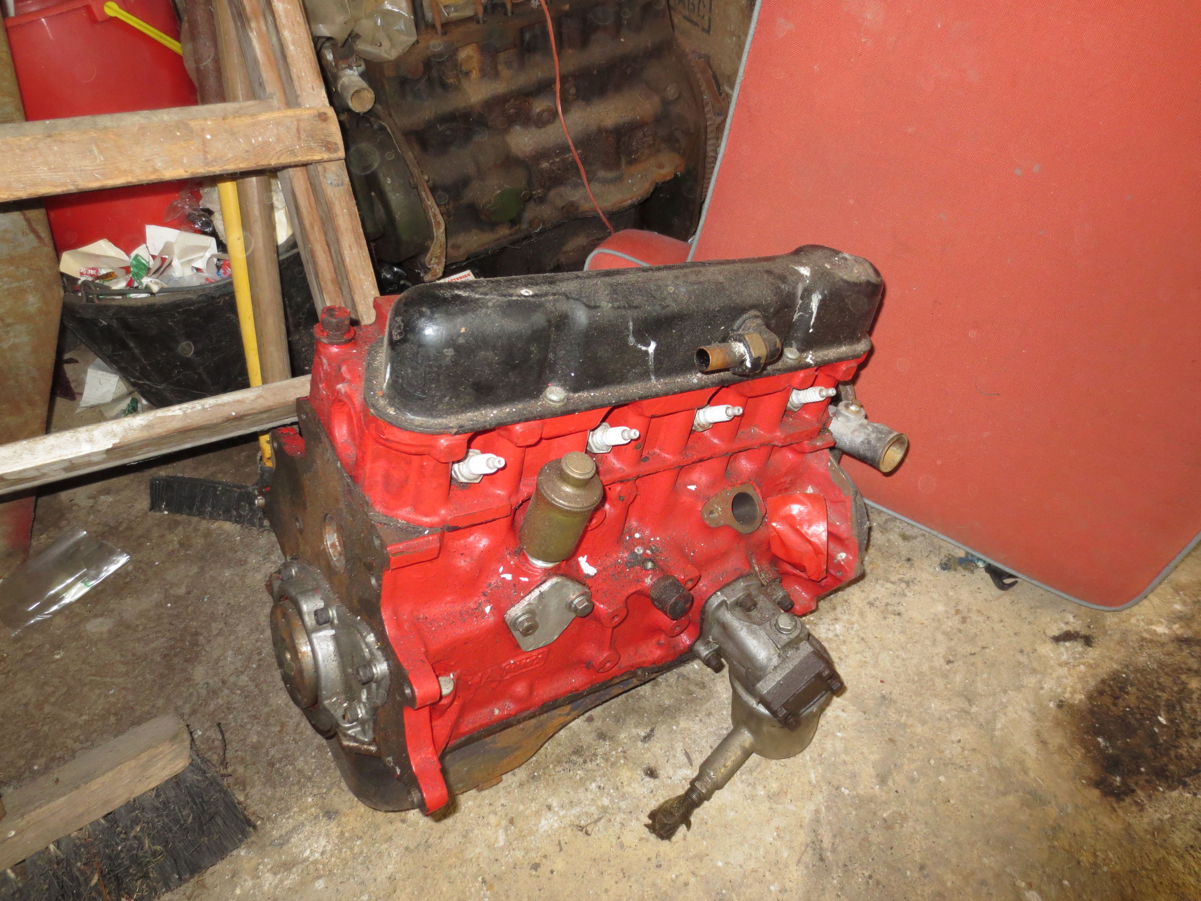 Bonhams Cars : Ford 105E Engine, Appears Rebuilt, with spare block ...