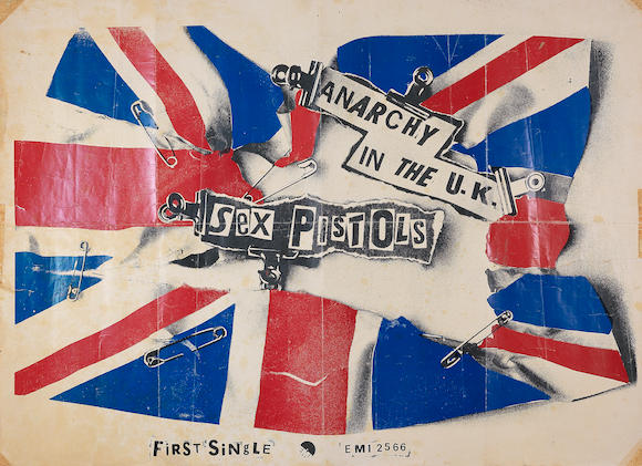 Bonhams The Sex Pistols An Original Anarchy In The Uk Single Promo