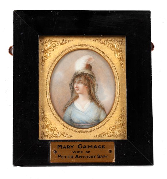 Bonhams : After Peter Paillou, 19th Century Mary Gamage (1766-1819 ...