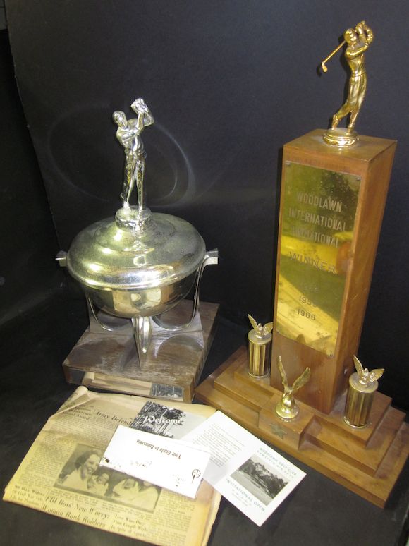 Bonhams : Two large golfing trophies won by John Panton