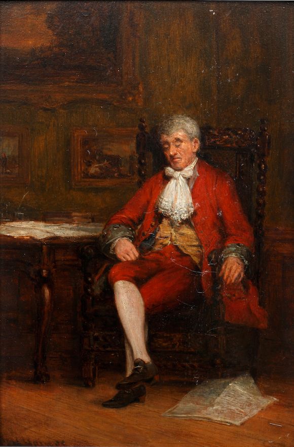 Bonhams : William Henry Haines (British, 1812-1884) 'Practise'; 'Patience'