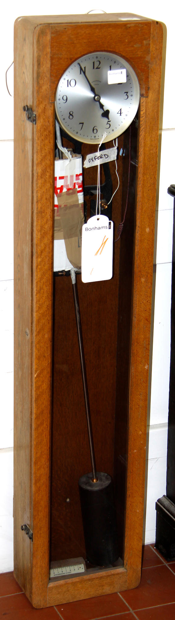 Bonhams An Early 20th Century Oak Cased Synchronome Electric Clock
