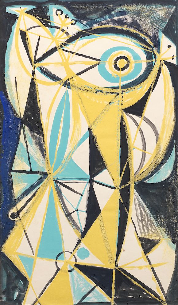 Bonhams : Henry Cliffe (British, 1919-1983) Birds Three lithographs ...