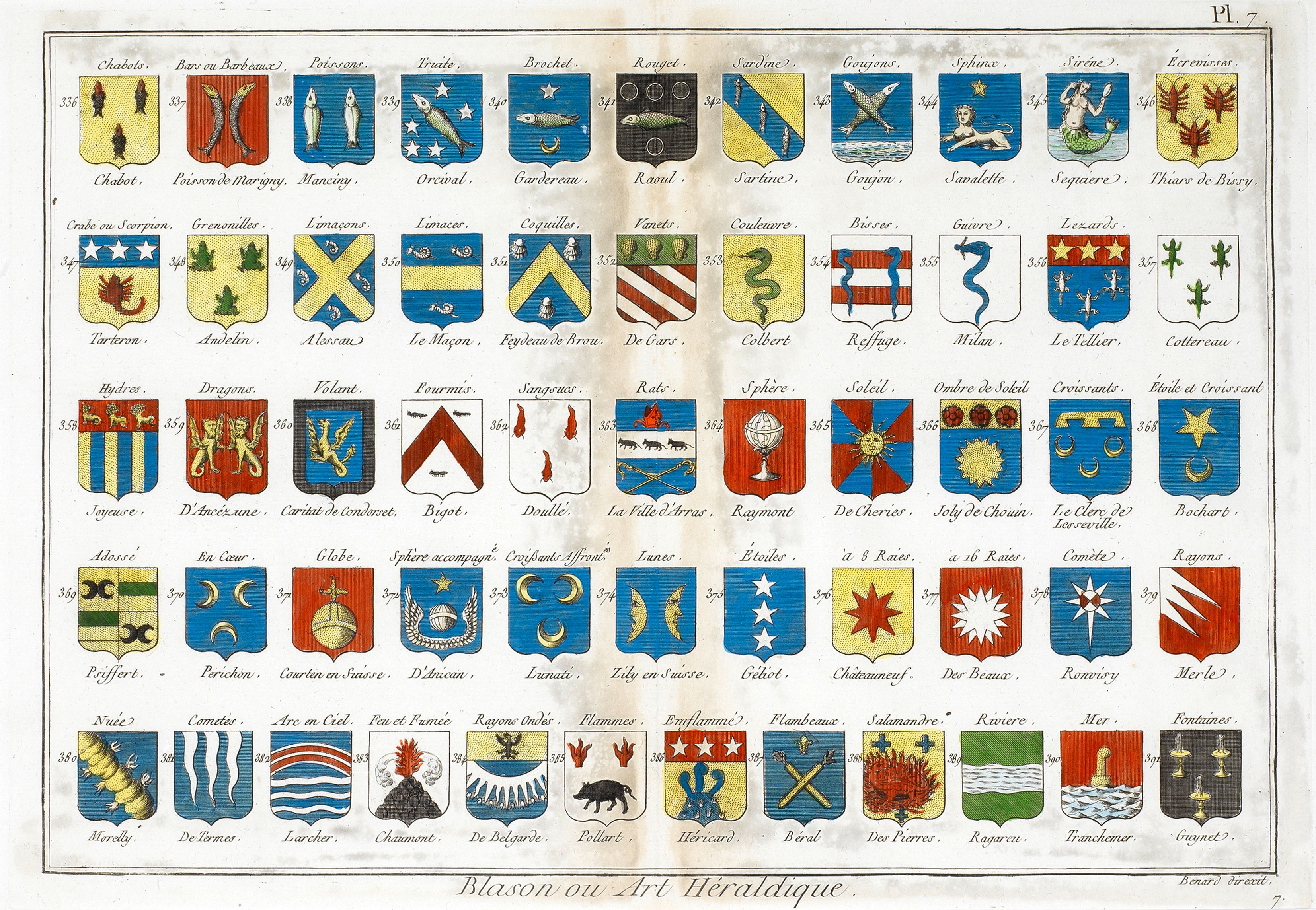 Bonhams : A set of twelve framed 18th century engravings of French ...