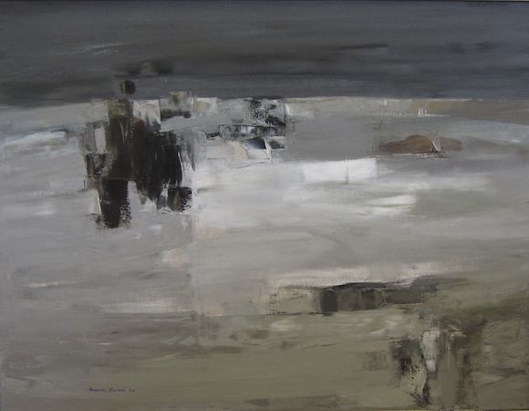 Bonhams : Mardi Barrie (British, 1931-2004) A stretch of winter