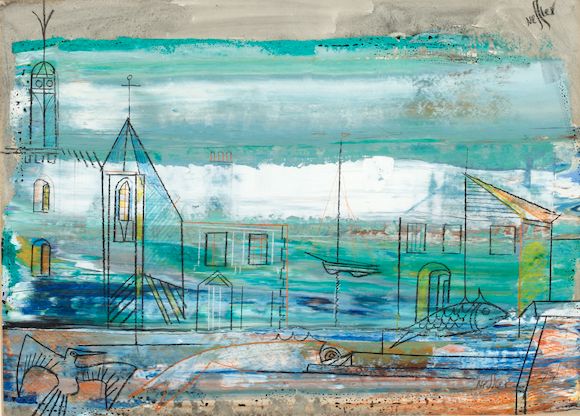 Bonhams : Walter Horst Nessler (British, 1912-2002) Easel, Paris 1952 ...