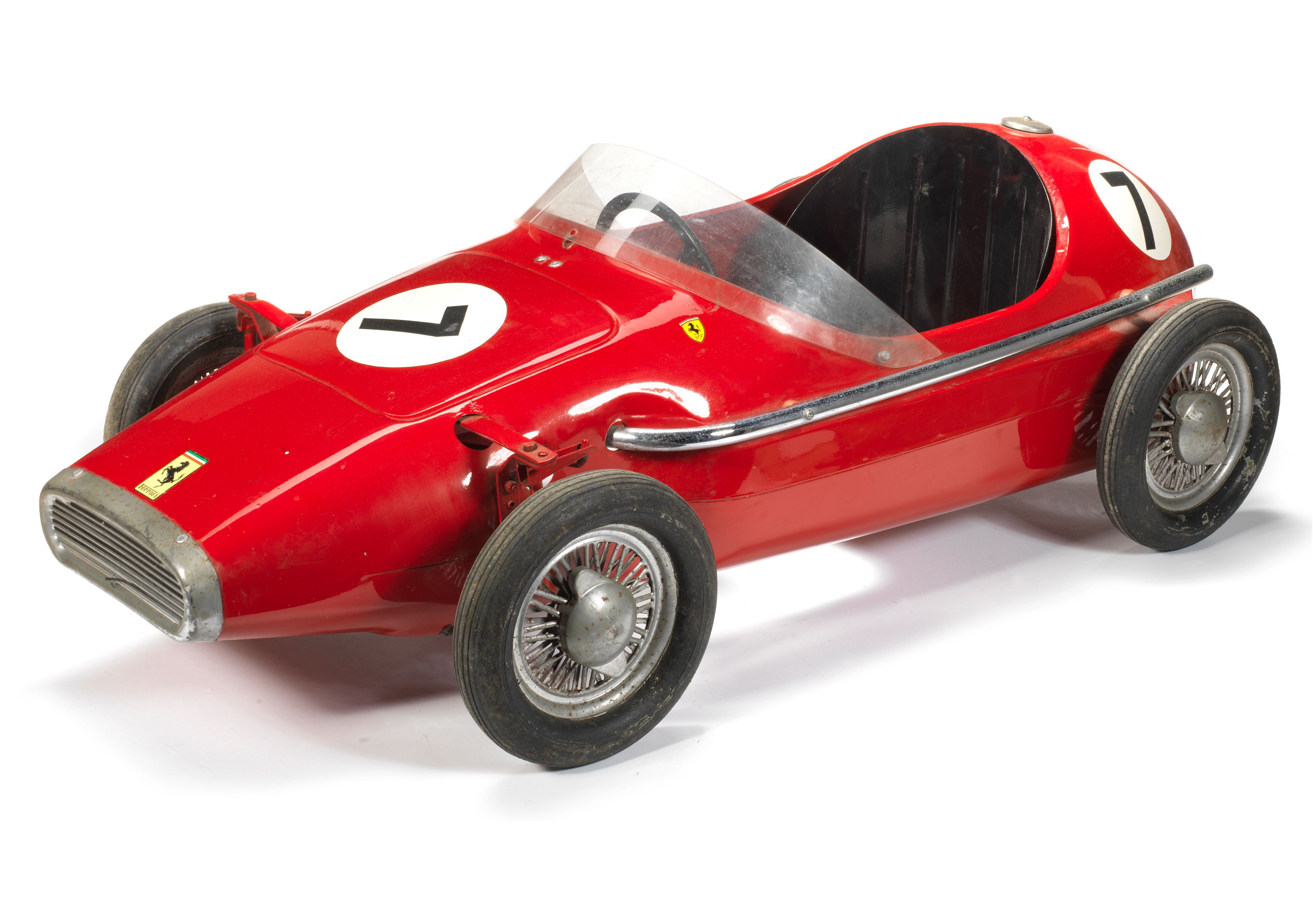 Bonhams Cars : A 'Ferrari Grand Prix' child's pedal car, by Tri-ang,