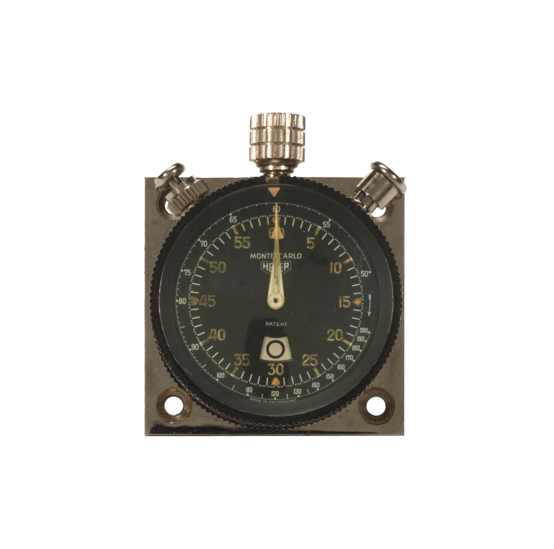 Bonhams Cars : A Heuer 'Monte Carlo' dashboard stopwatch/laptimer, 1970s,