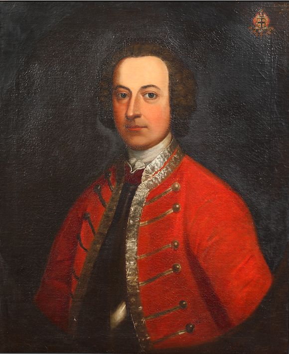 Bonhams : Loftus How (Limerick -died 1760) Portrait of Captain Edward ...