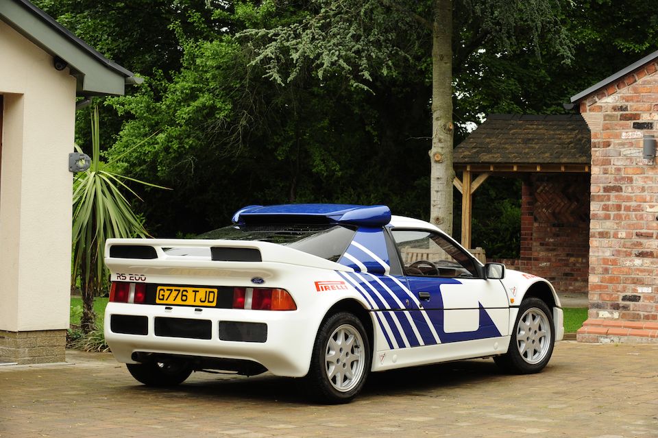 Bonhams : 1989 Ford RS200 Coupé Chassis no. SFACXXBJ2CGL00090 Engine no ...
