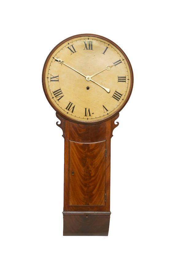 Bonhams : An early 19th century mahogany tavern clock
