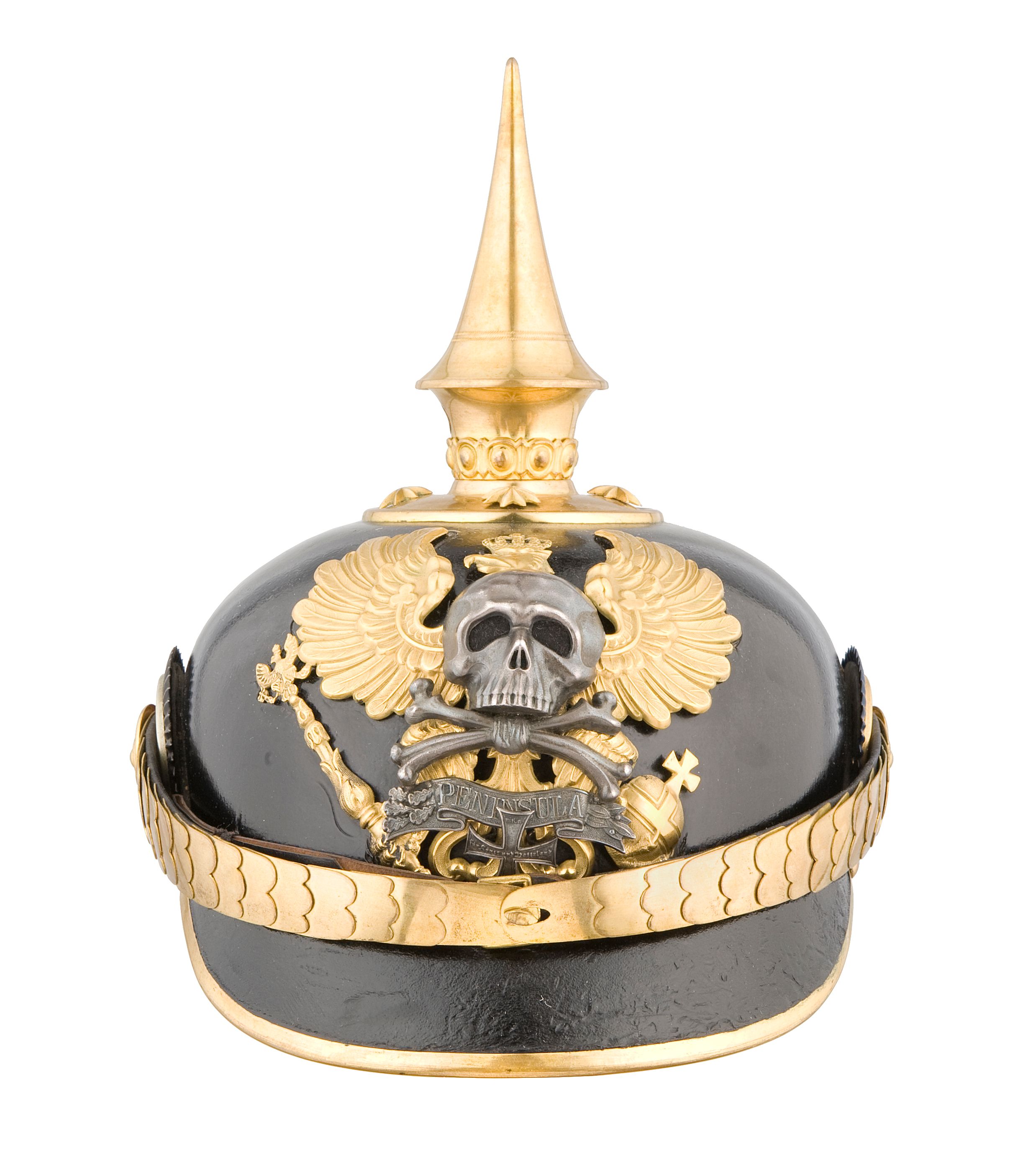 Bonhams : An Imperial German Pickelhaube Of An Officer In The 3rd ...