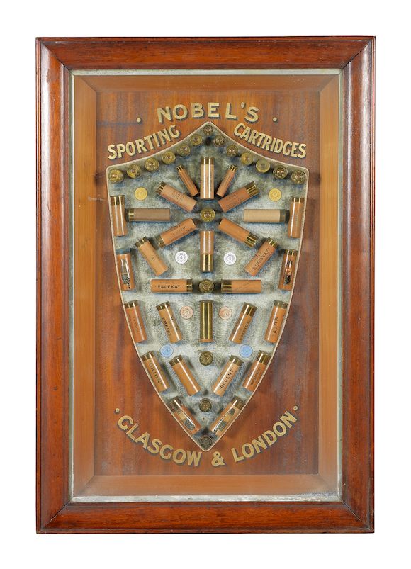 Bonhams : A Nobel Industries Ltd. cartridge-display board