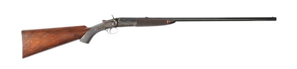 Bonhams : A fine .290 hammer rook-rifle by T. Horsley & Son, no. 2912