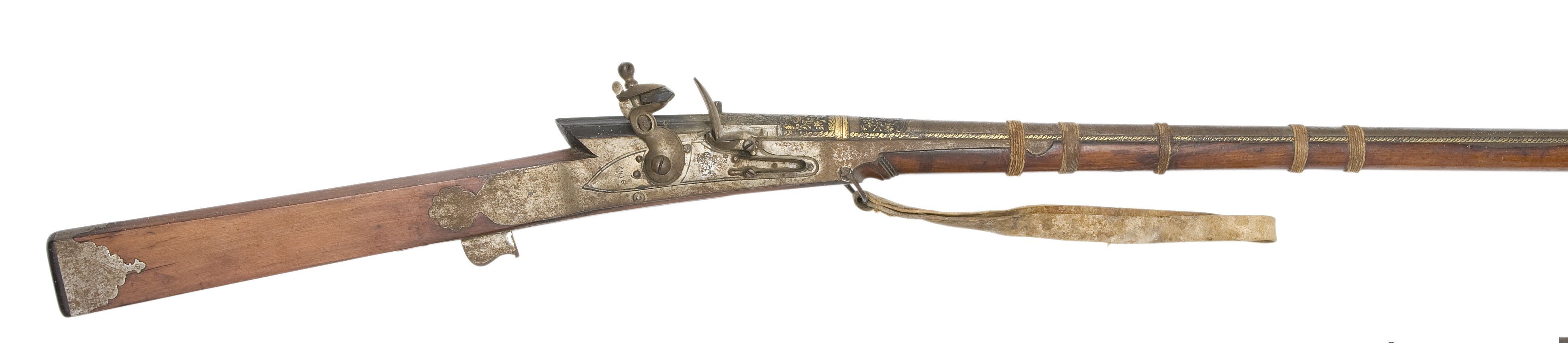 Bonhams : An Indian 18-Bore Flintlock Gun