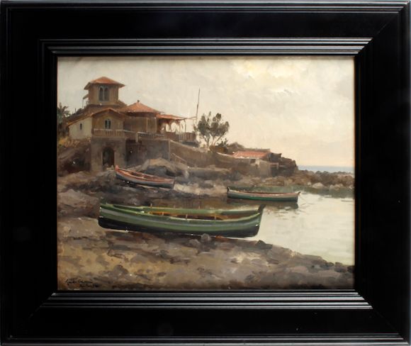 Bonhams : Guido Odierna (Italian, 1913-1991) Acitrezza, Sicily