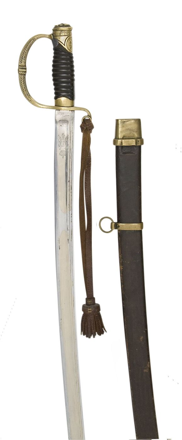 Bonhams : A Russian Dragoon Officer's 1881/1909 Pattern Shashka