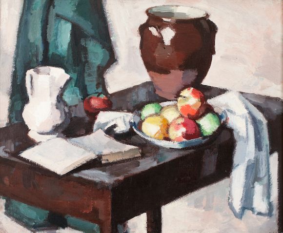 Bonhams : Samuel John Peploe, RSA (British, 1871-1935) Still life with ...