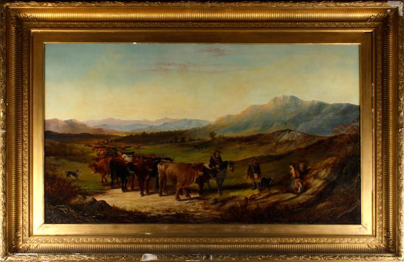 Bonhams : Circle of H.R. Hall (British, active 1895-1902) Highland ...