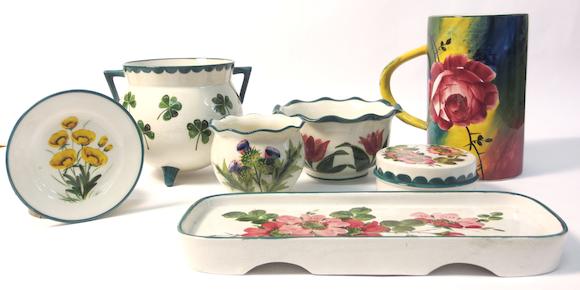 Bonhams A Collection Of Wemyss Pottery