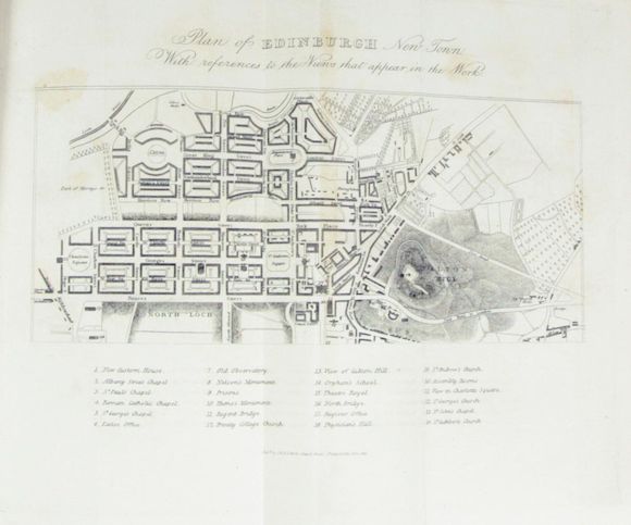 Bonhams : STORER (J. AND H.S.) Views in Edinburgh and its Vicinity, 2 ...