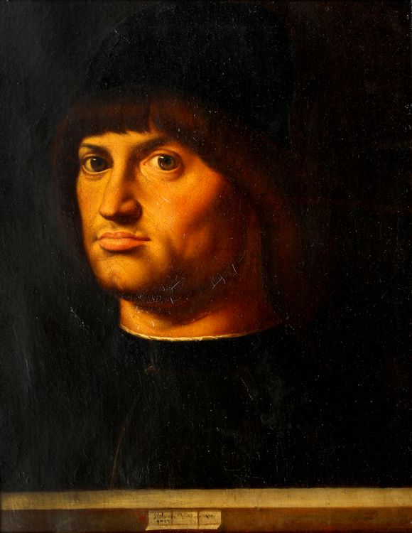 Bonhams : After Antonello da Messina Portrait of a man