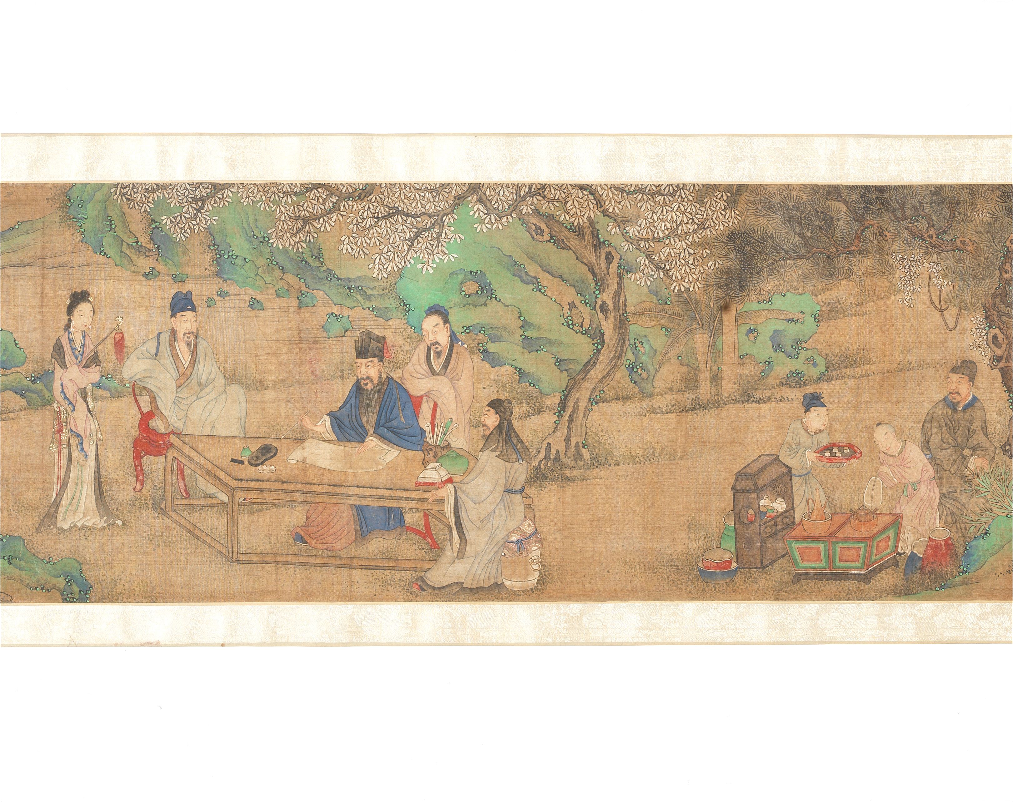 Bonhams : After Qiu Ying (c.1495-1552) 19th century