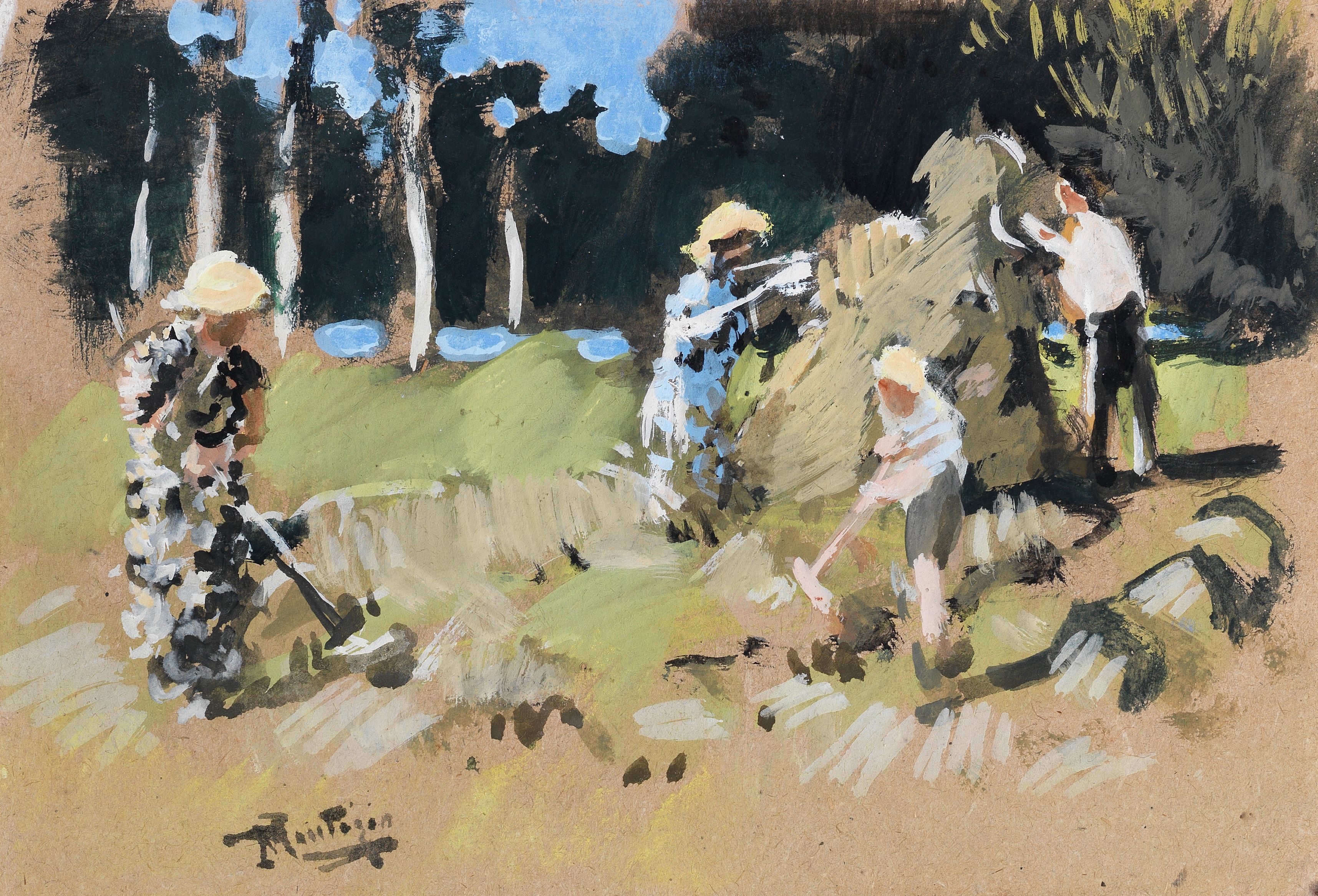 Bonhams : Pierre Eugène Montézin (1874-1946) La moisson
