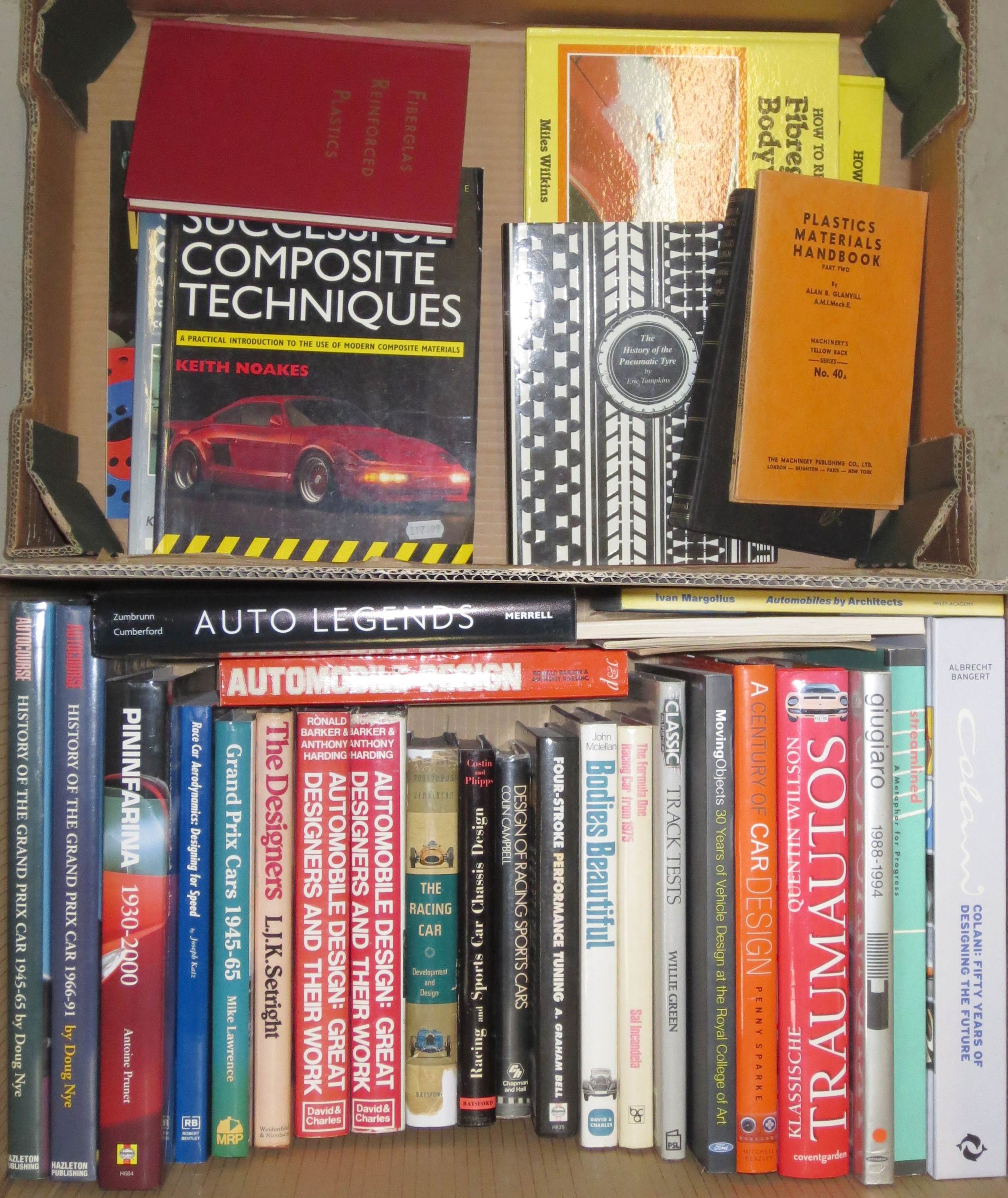 Bonhams Cars : Books relating to motorcar development and design,