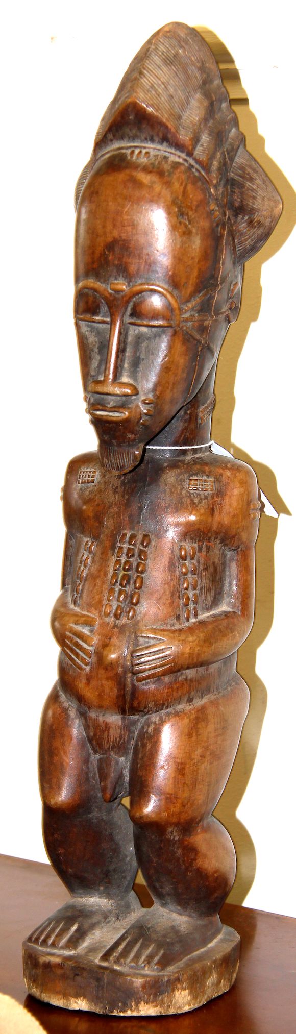 Bonhams : A Baule male figure, Ivory Coast