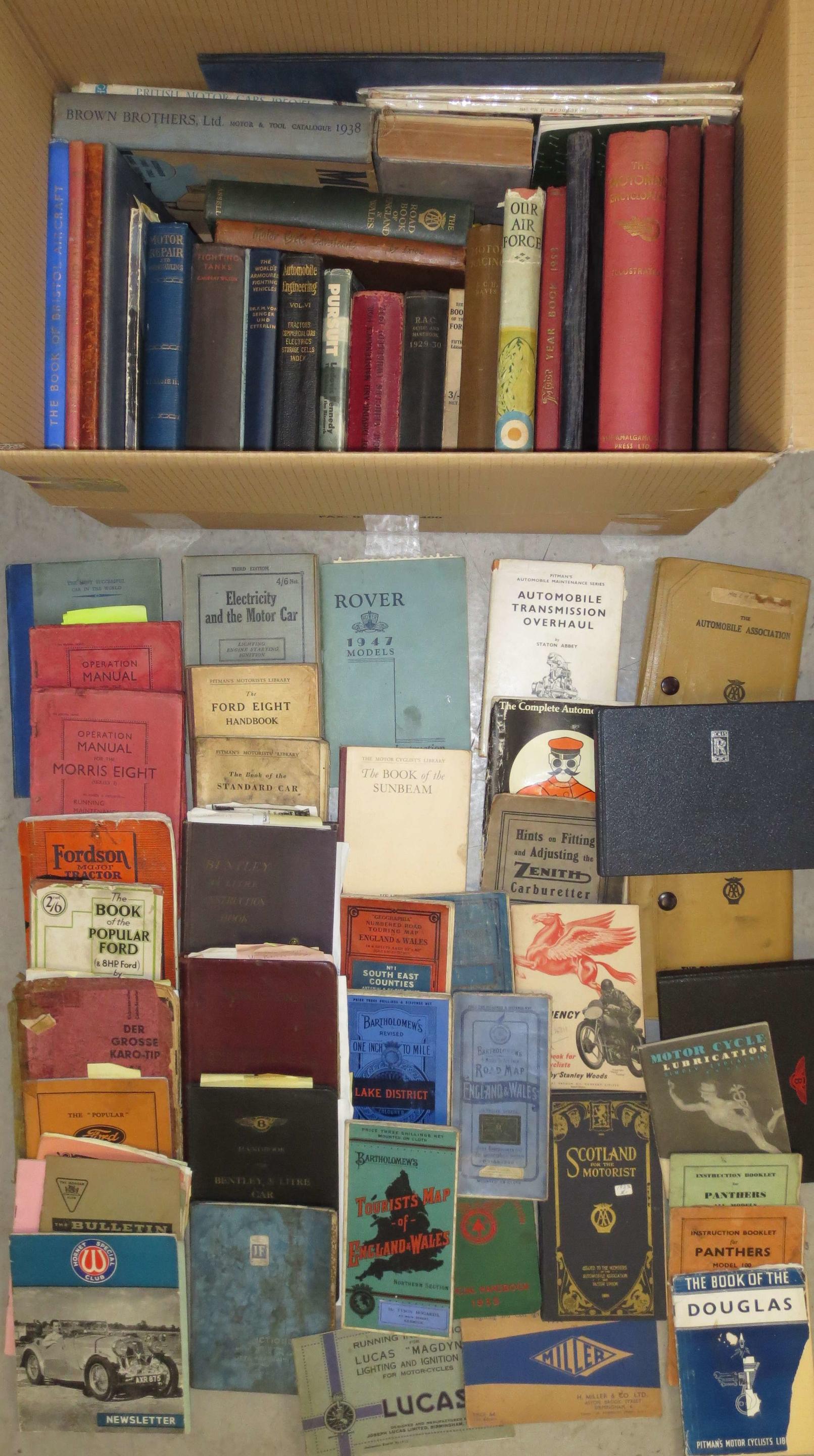 Bonhams Cars Assorted Motoring Literature