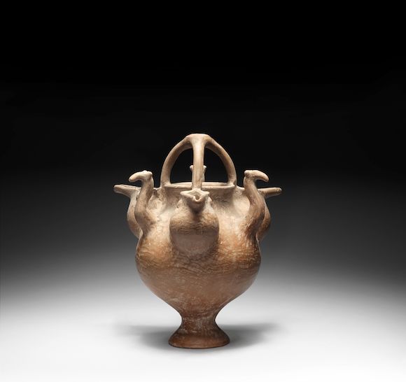 Bonhams : An Amlash pottery vessel