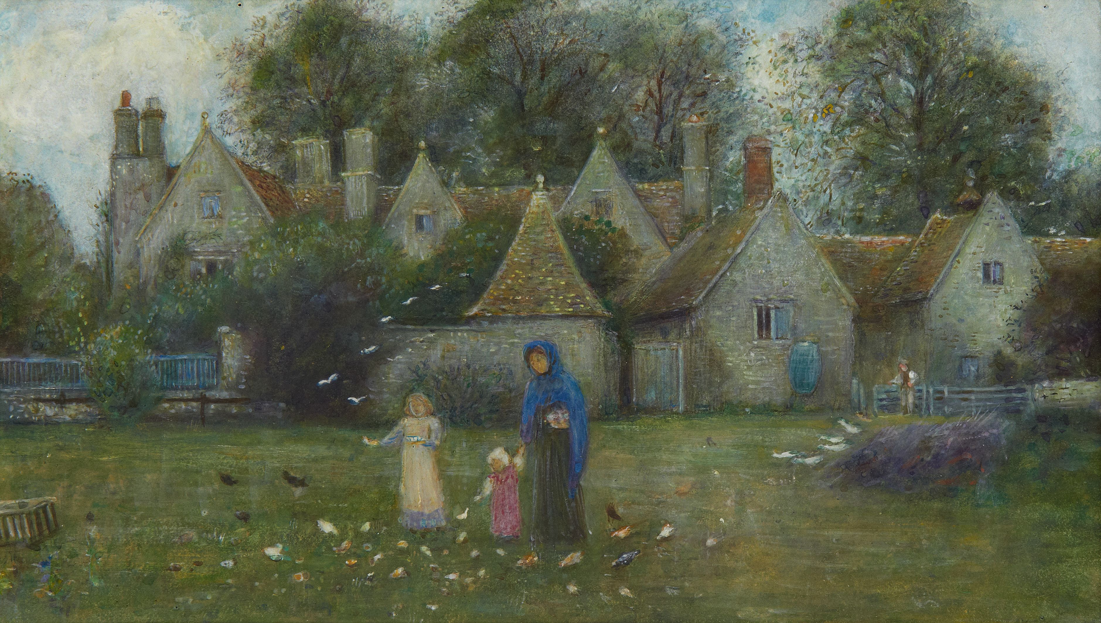 Bonhams : Marie Spartali Stillman (British, 1844-1927) View of ...