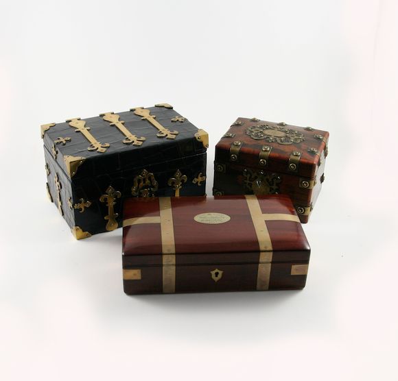 Bonhams : A collection of decorative boxes