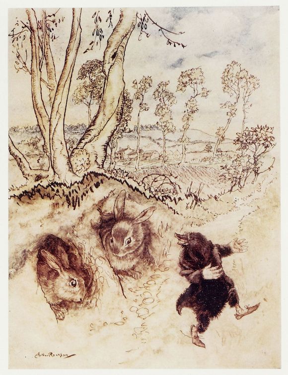 Bonhams : RACKHAM (ARTHUR) GRAHAME (KENNETH) The Wind in the Willows ...