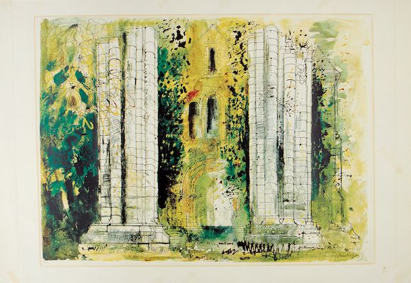 Bonhams : John Piper CH (British, 1903-1992) St Raphael, Dordogne ...