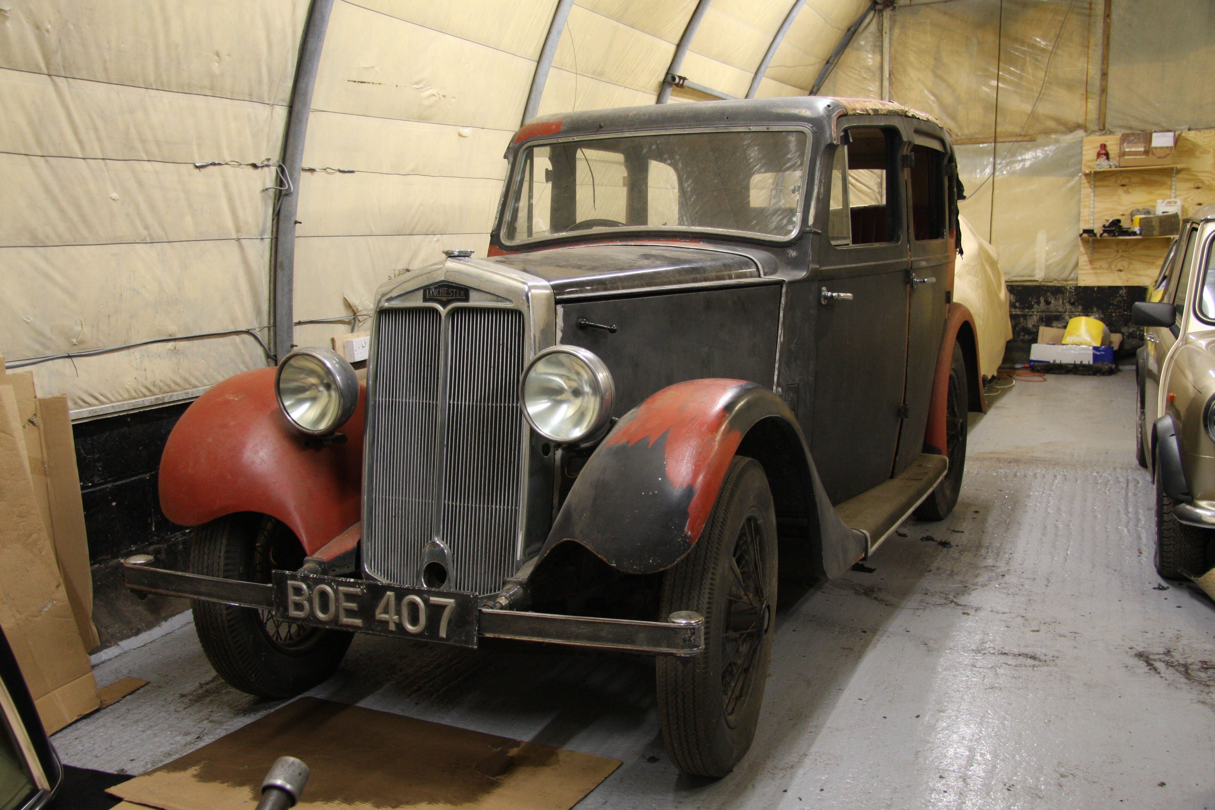 Bonhams Cars : 1935 Lanchester Ten Saloon Project Chassis no. 24265 ...