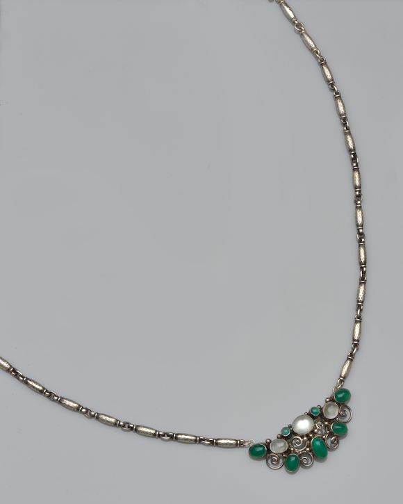 Bonhams : A vari gem-set pendant, attributed to Dorrie Nossiter, on ...