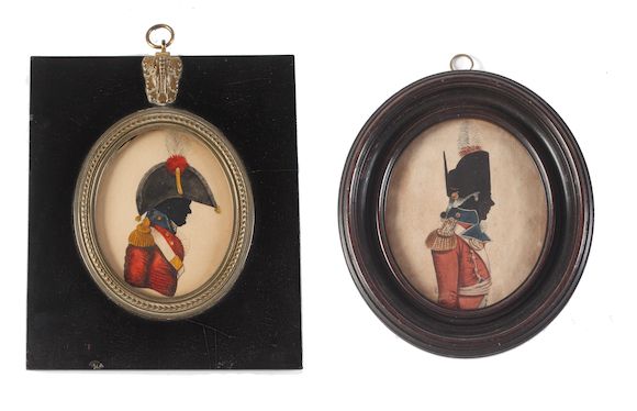 Bonhams : John Buncombe (British, active 1820-1830) A silhouette of an ...