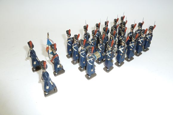 Bonhams : Lucotte, RARE Grenadiers of the Old Guard, Parade dress, blue ...