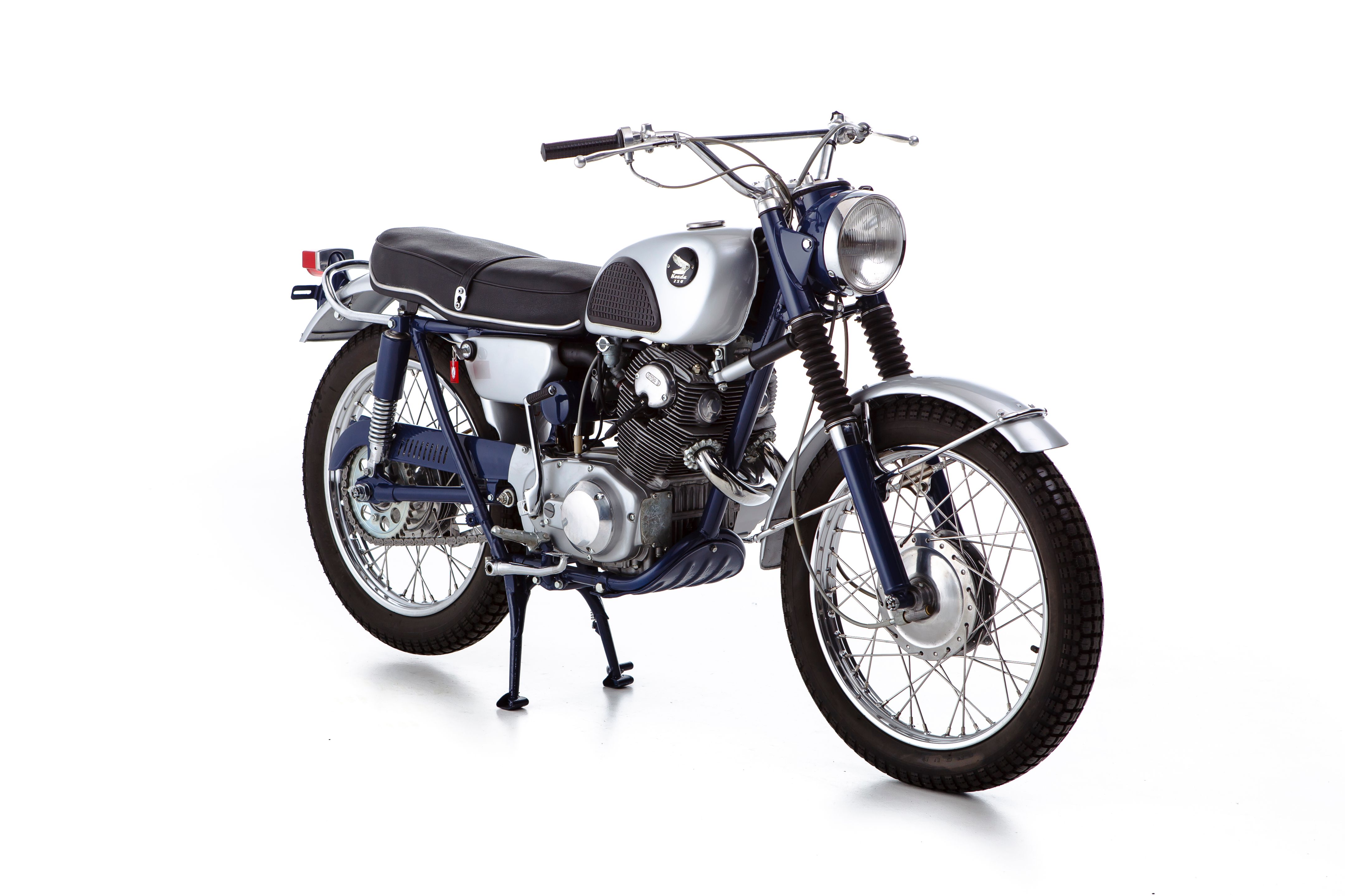 Bonhams Cars : Unused since full restoration,1966 Honda 247cc CL72 Street Scrambler Frame no ...
