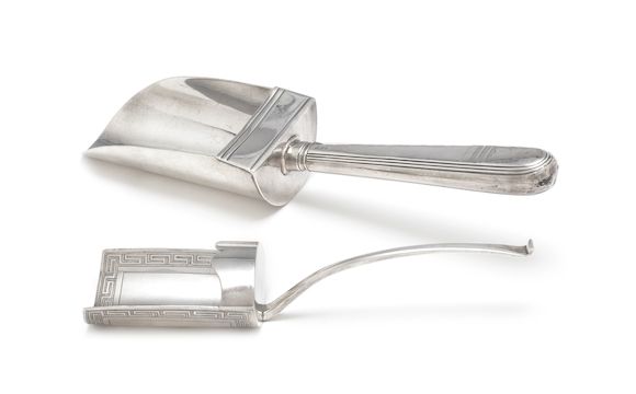 Bonhams : A George III silver scuttle scoop by Peter & William Bateman ...