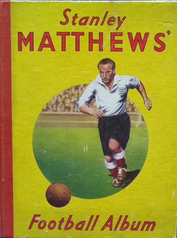 Bonhams : A Stanley Matthews Football Album hand signed by 1949 England ...