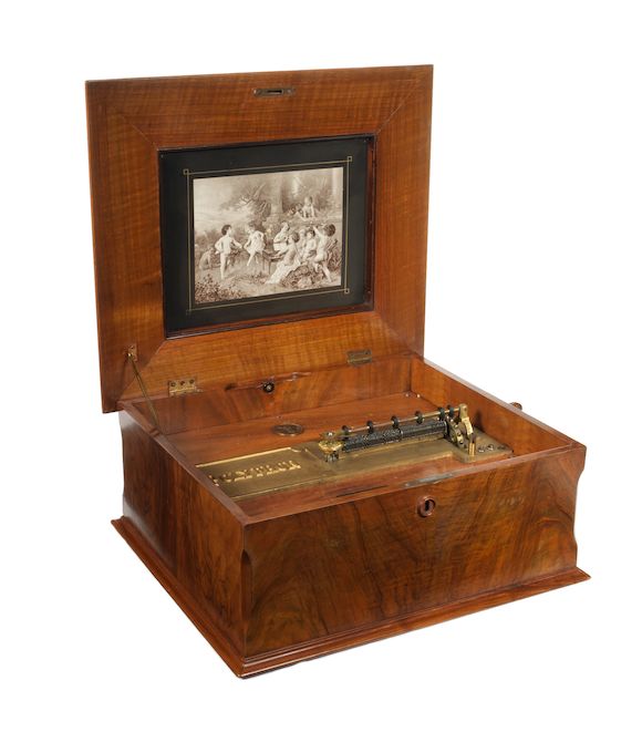 Bonhams : A 15½ inch Polyphon disc musical box, German, circa 1910,