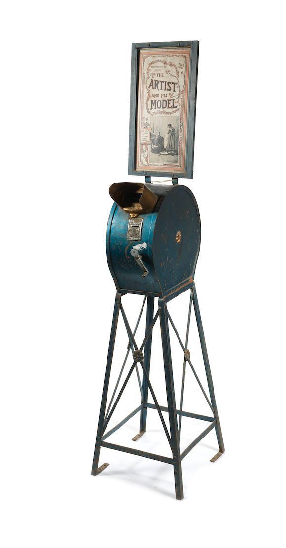 Bonhams : A Mutoscope pier head viewer, American, circa 1910,