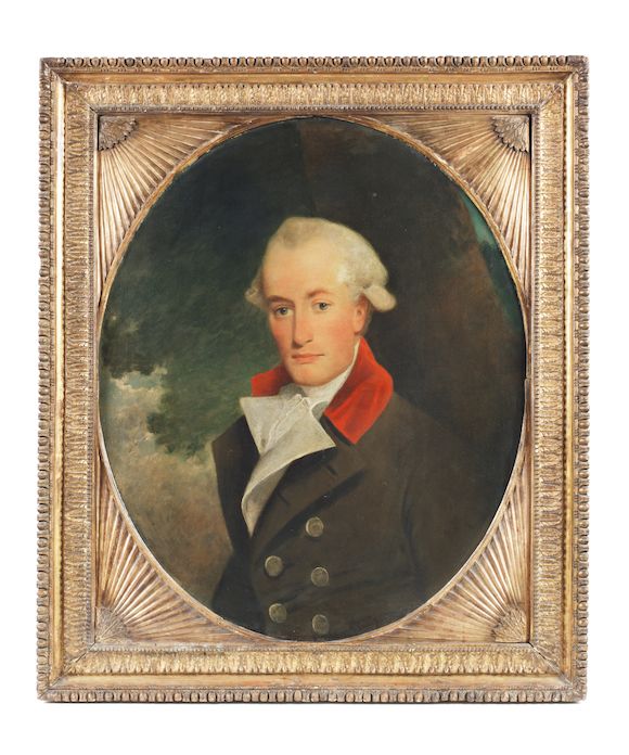 Bonhams : English School, circa 1780 Portrait of a gentleman, half ...