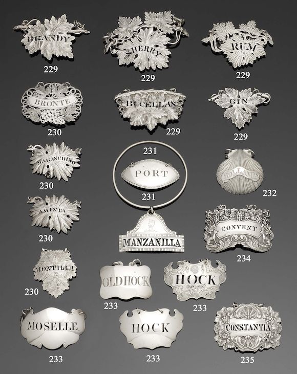 Bonhams : A George III cast silver scallop shell form HOLLANDS label by ...